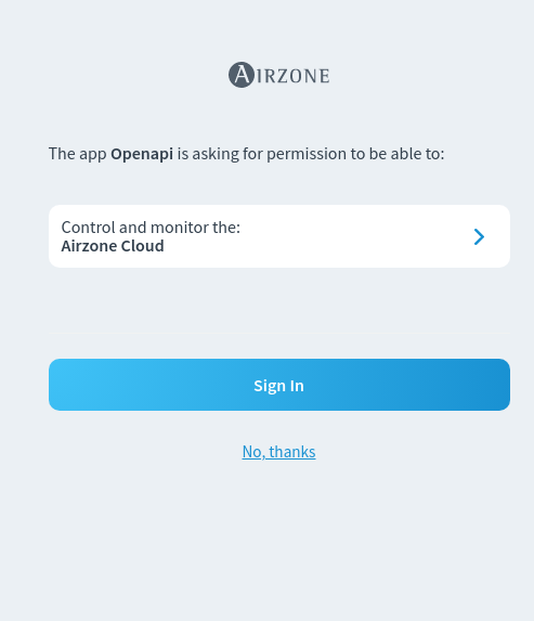 Open Api Airzone Cloud Developers